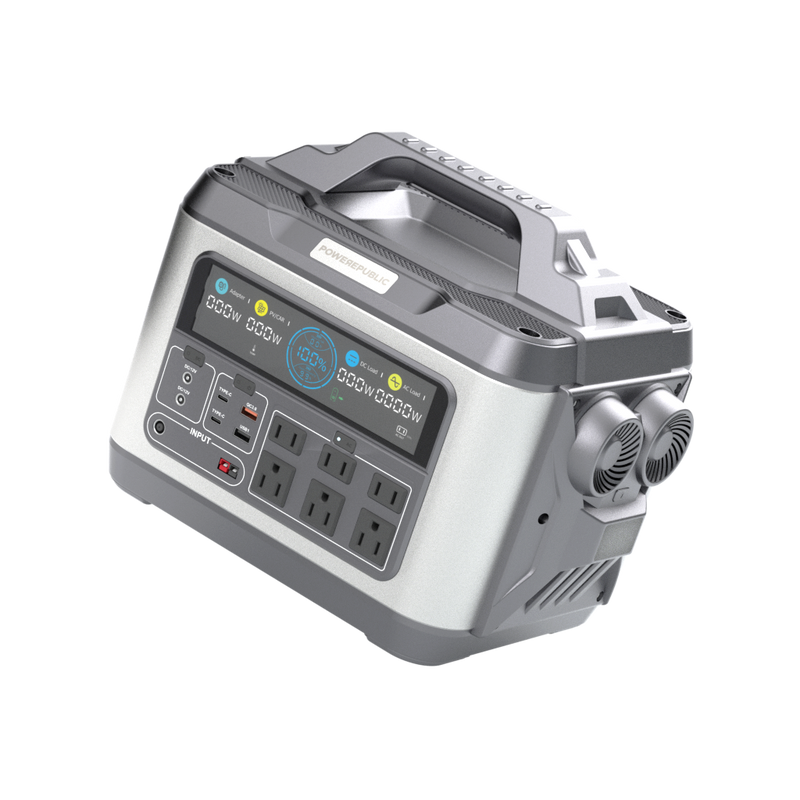 T1200 Portable Power Station | 1200W 1110Wh - POWEREPUBLIC