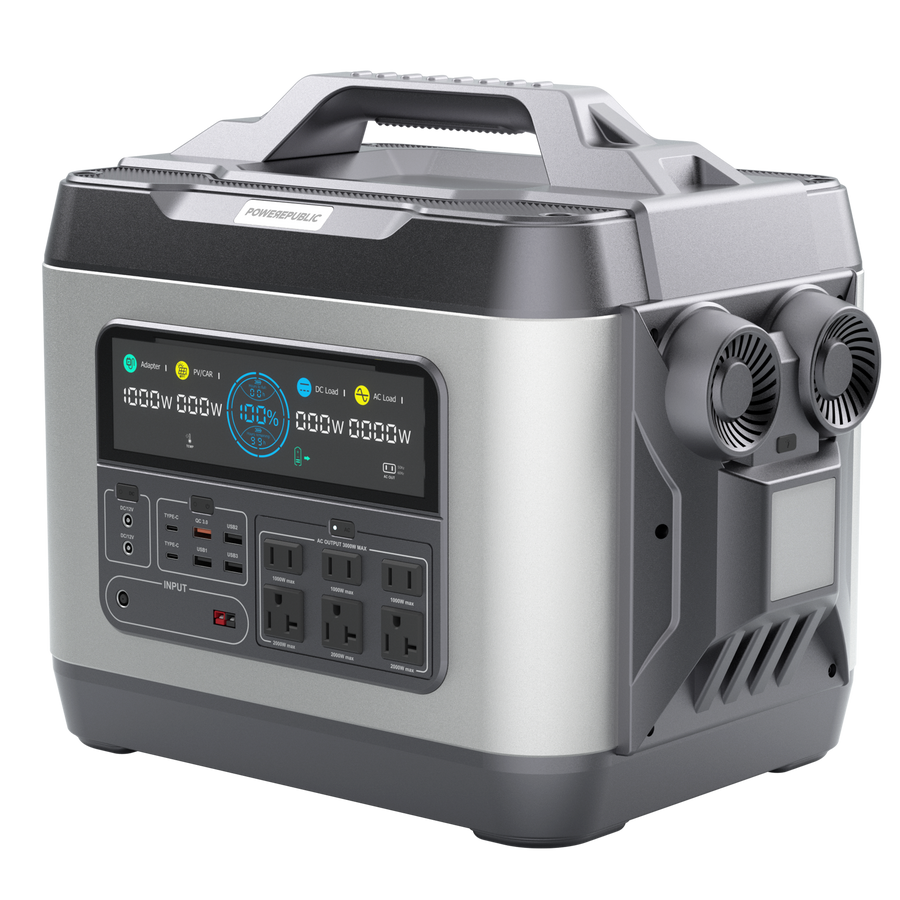 T3000 Power Station | 3000W 3200Wh - POWEREPUBLIC